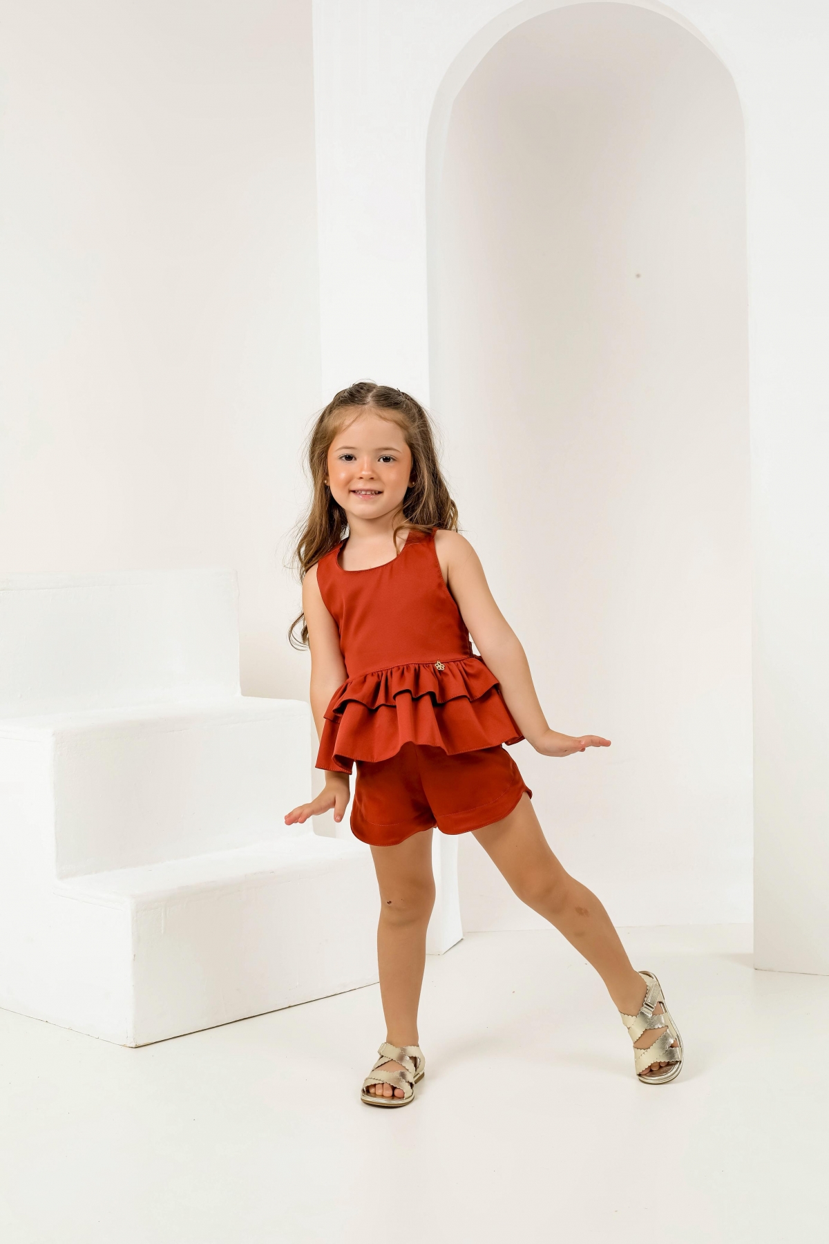 Conjunto Sofia Telha (Premium)