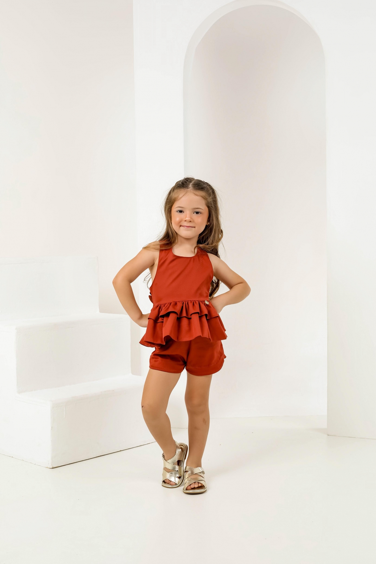 Conjunto Sofia Telha (Premium)