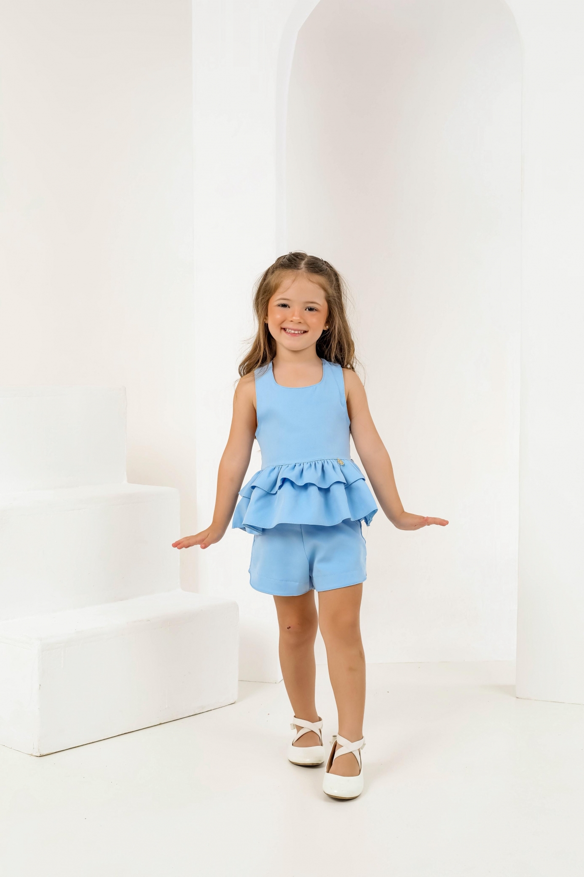 Conjunto Sofia Azul (Premium)